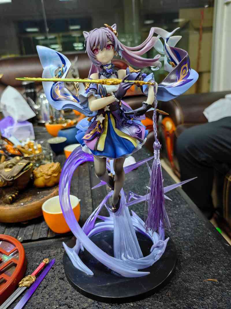 Promo In Stock Genshin Impact Figure Yae Miko 26cm Game Kawaii Anime 4356
