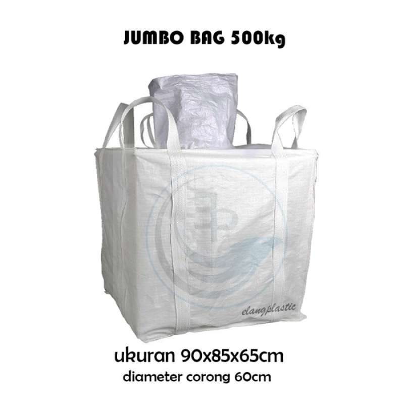 Jual Jumbo Bag Karung 500 Kg Putih Original Murah - Harga Diskon Mei ...