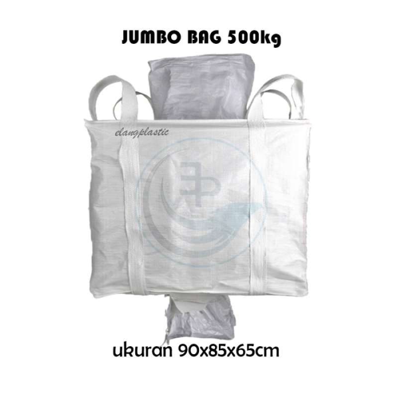 Promo Jumbo Bag 500kg Karung Besar Putih Kuat Karung Tenun Plastik ...