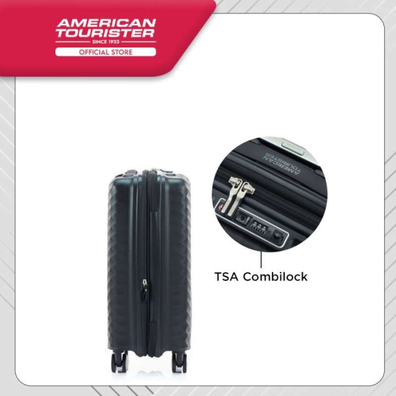 Jual American Tourister Koper Hardcase Squasem Cabin 20 Inch - Black Di ...