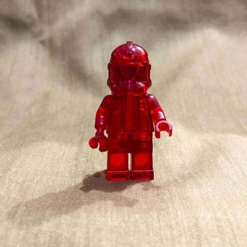 Promo Lego Trans Red Monochrome Clone Troopers Minifigure jlg9 Diskon ...