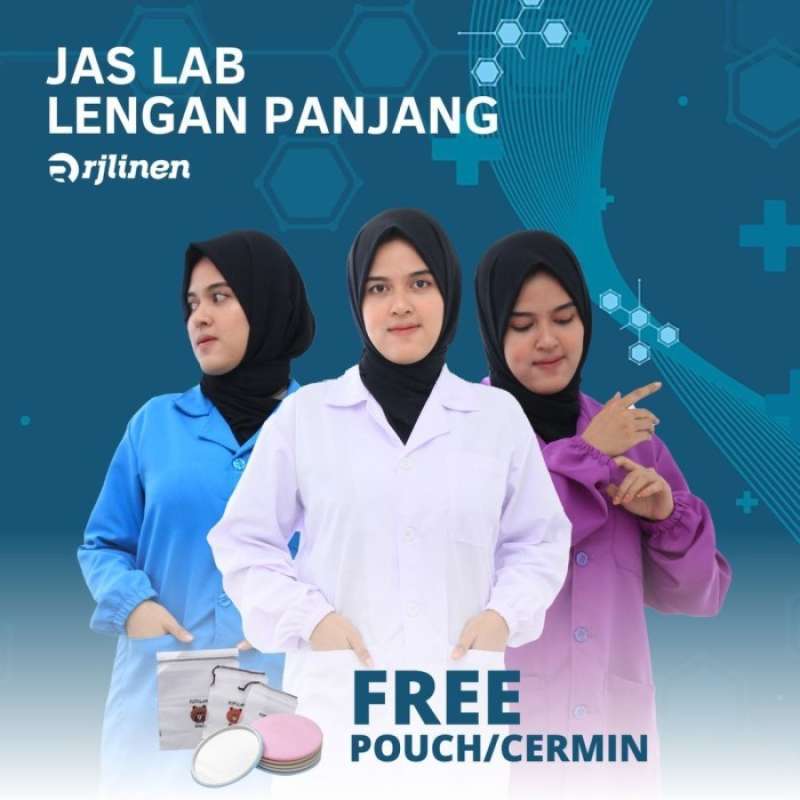 Jual Jas Laboratorium / Jas Laboratorium Lengan Panjang / Jas Di Seller ...