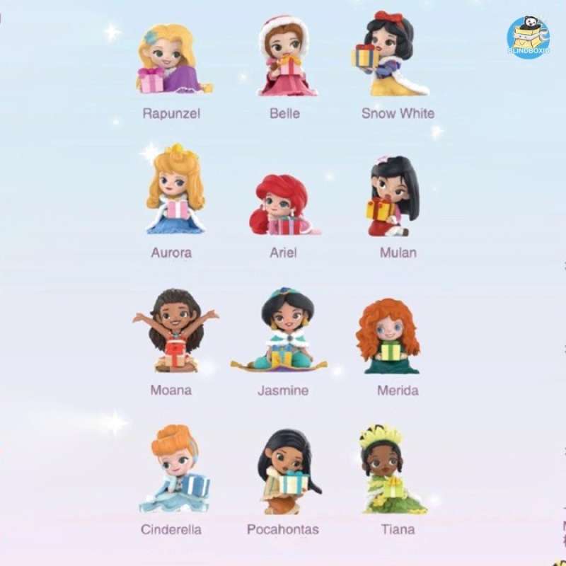 Promo Pop Mart - Disney Princess Winter Series Blindbox (random) - 1pc ...