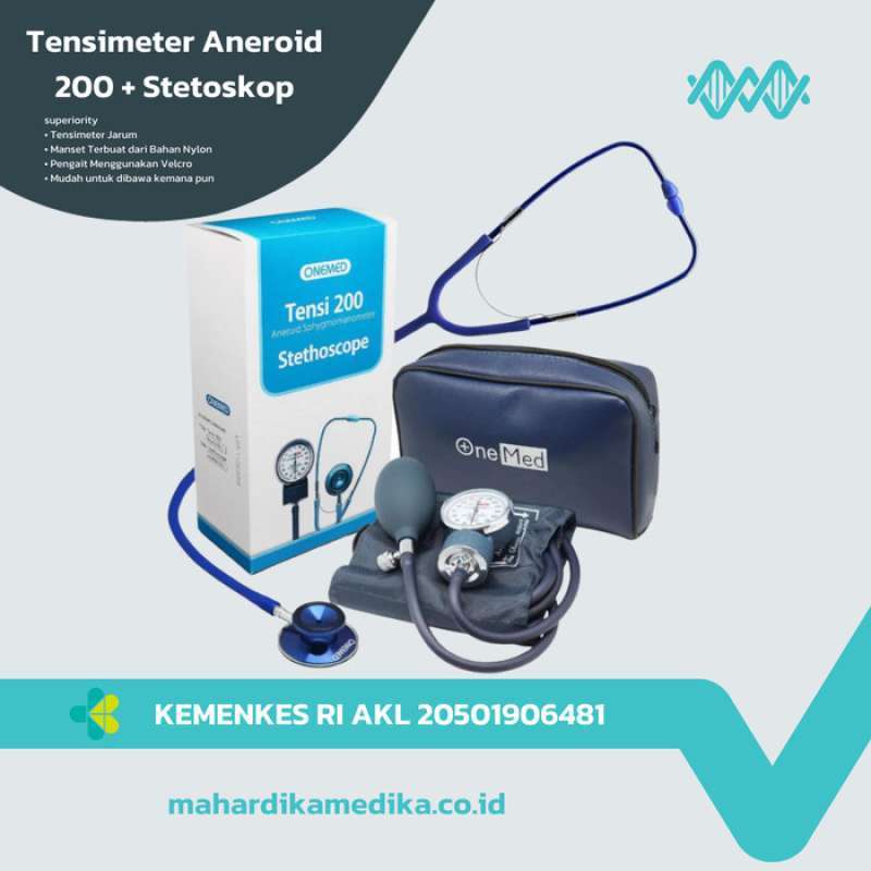 Jual Onemed Tensimeter Manual 200 Stethoscope di Seller Gadget Gaming ...