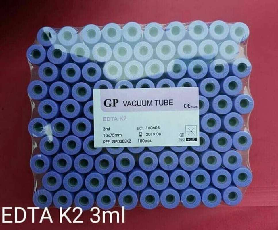 Promo Tabung Vacutainer Edta K2 3Ml Merk Gp Diskon 17% di Seller ...