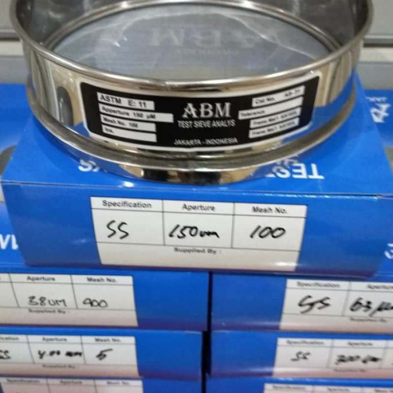 Promo Test Sieve Mesh 100/150 Micron Diskon 17% Di Seller Mahanani ...