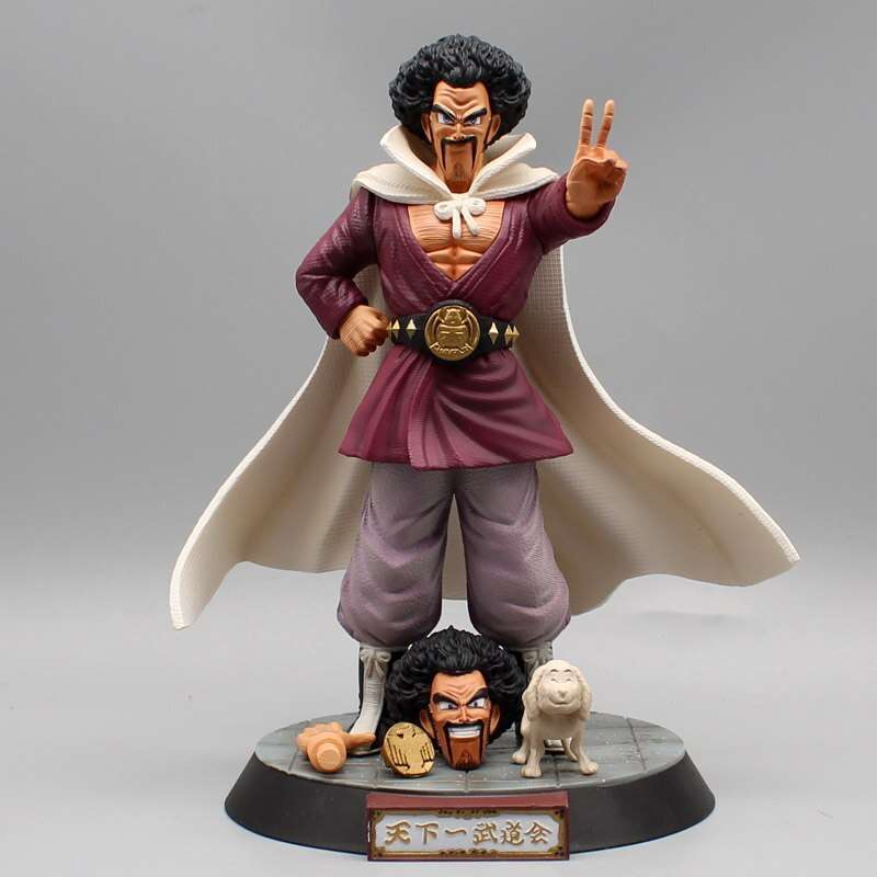 Promo 23cm Anime Dragon Ball Hercule Figures Monk Namu Mister Satan ...