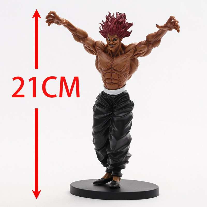 Jual Baki Jack Yujiro Hanma Baki the Grappler Figure PVC Anime Figurine ...