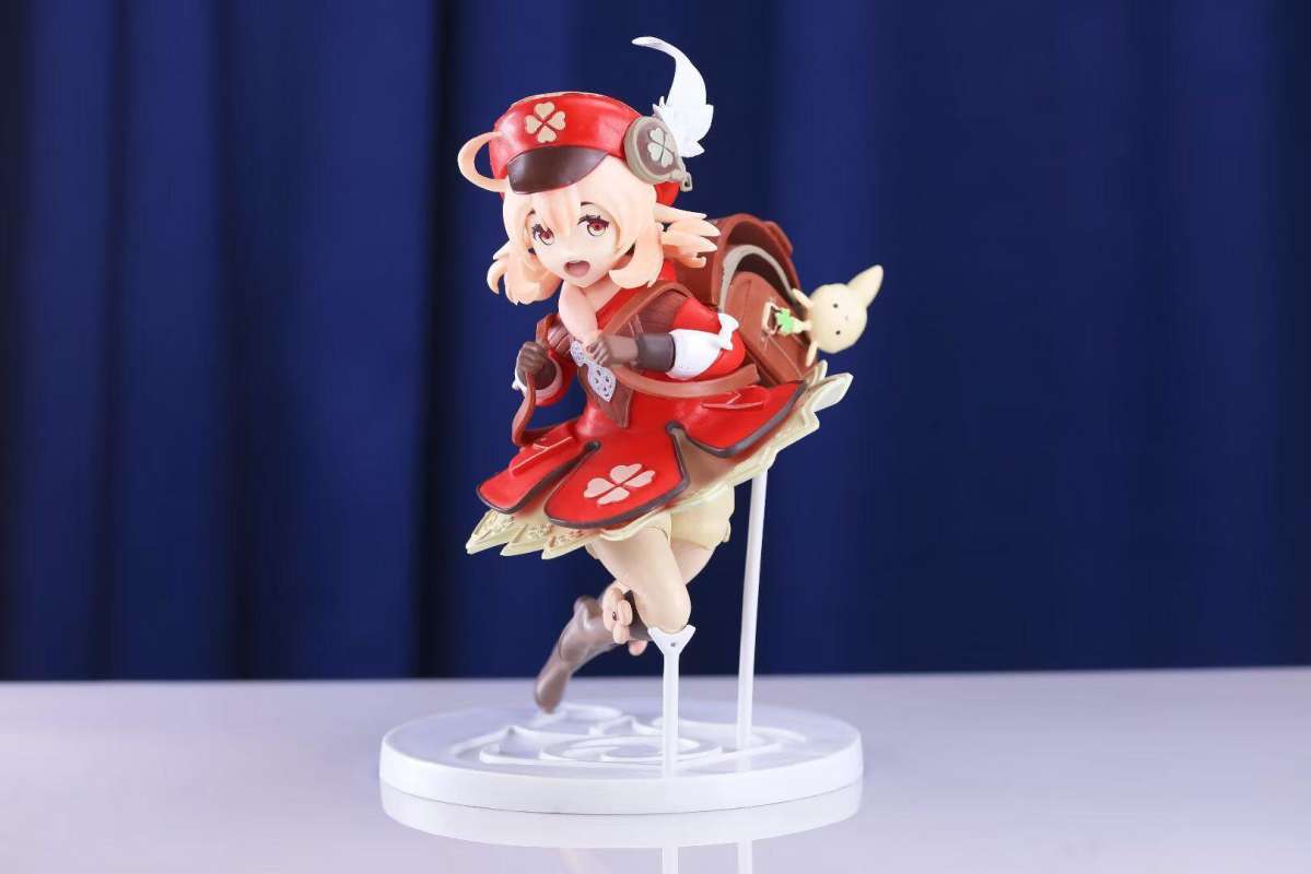 Promo 24cm Height Genshin Impact Game Figure Running Posture Kawaii ...