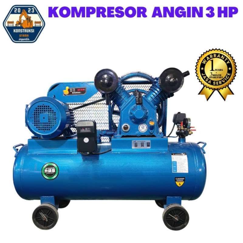 Promo Kompresor Angin 3 Hp/listrik 2 Piston V-0.28 Diskon 23% Di Seller ...
