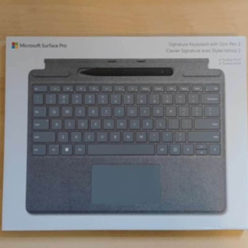 Promo Microsoft Surface Pro 8 Signature Type Cover Keyboard With Slim ...