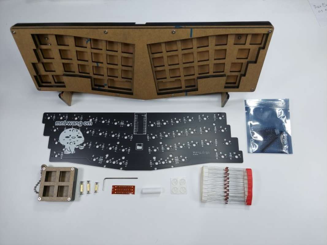Promo Wang Ergo 40% Ortholinear Keyboard Kit Diskon 23% di Seller ...