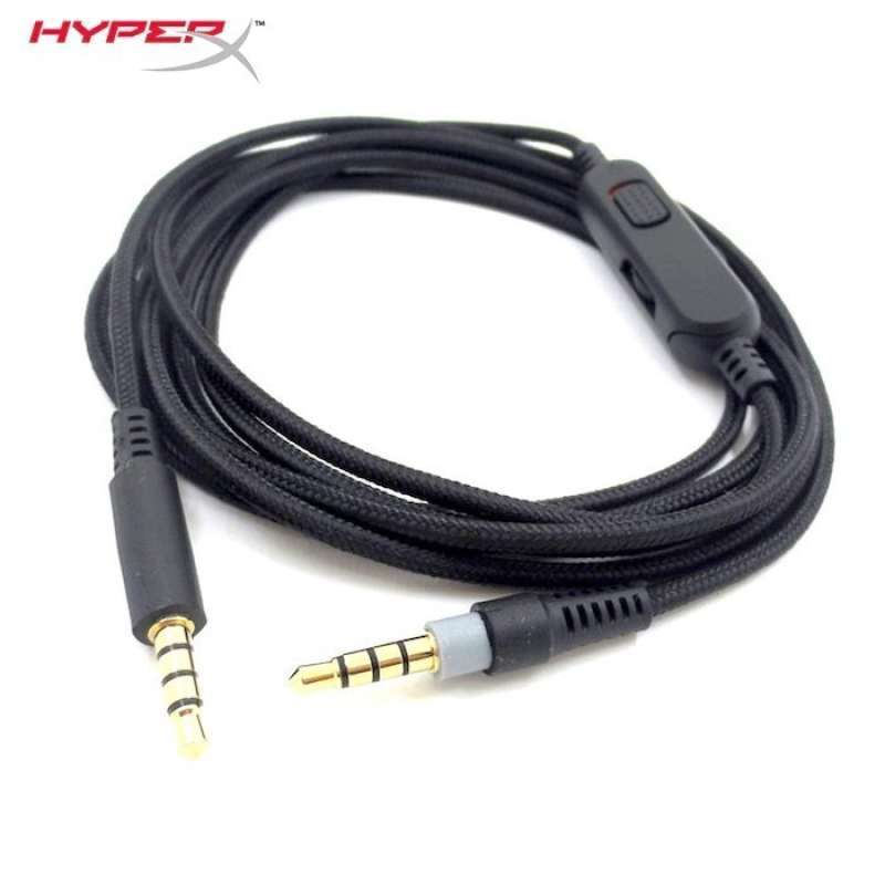 Promo Hyperx Cloud Alpha Mix Cable Replacement Gaming Headphone Aux ...