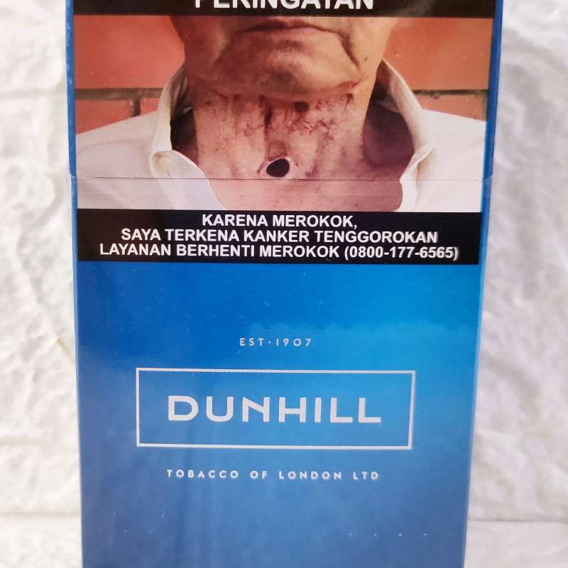 Promo Rokok Dunhill Blue Light Tobacco of London 20 Batang Diskon 14% di Seller BuhanStore2 ...