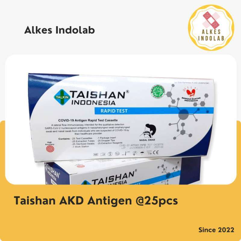 Promo Taishan Antigen Akd Kemenkes Original Diskon 17% Di Seller ...