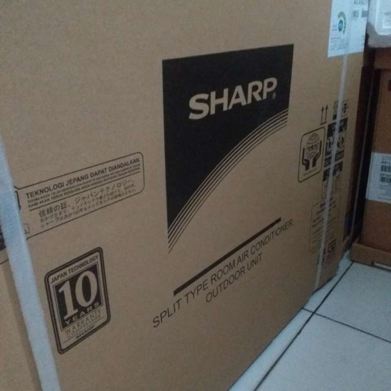 Jual outdoor ac sharp 1 pk AH9UCY Lowwatt China R32 barang baru ...
