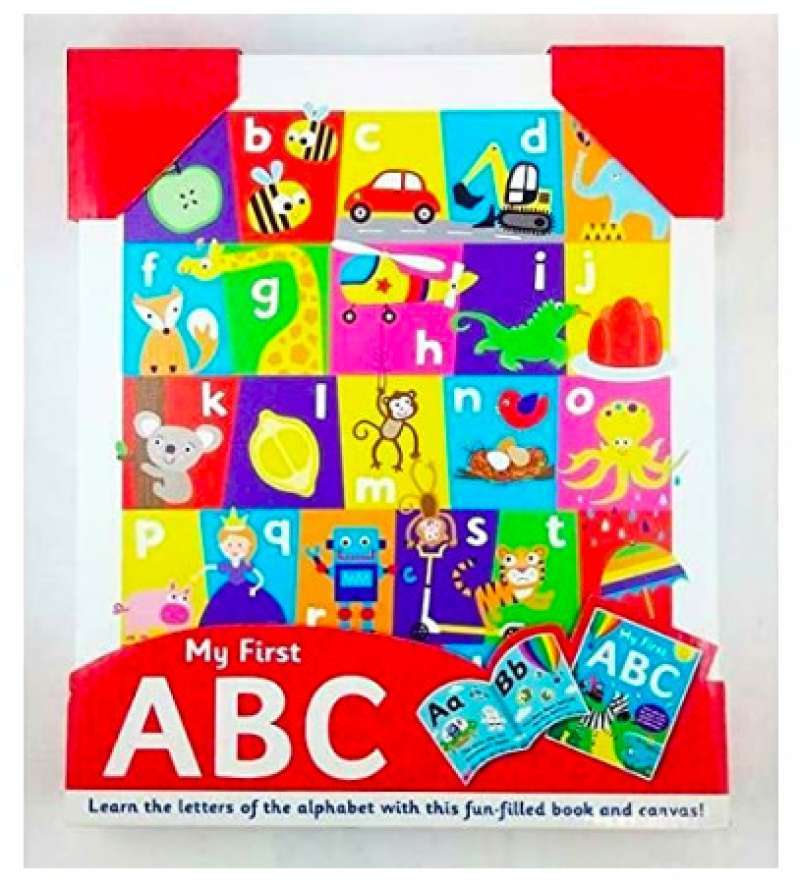 Promo My First ABC (ALPHABET BOOK & CANVAS) by Maxim Davenport Cindy ...