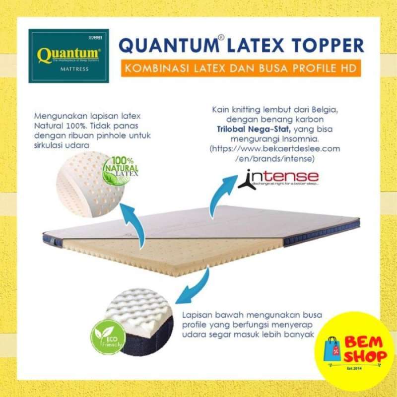 Promo Kasur Busa Latex Intense Quantum 160X200 Diskon 23% di Seller ...