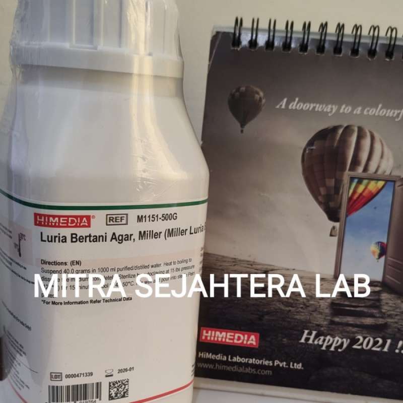 Promo Luria Bertani Agar Himedia 500 Gram M1151 Media Mikro Lba Diskon ...