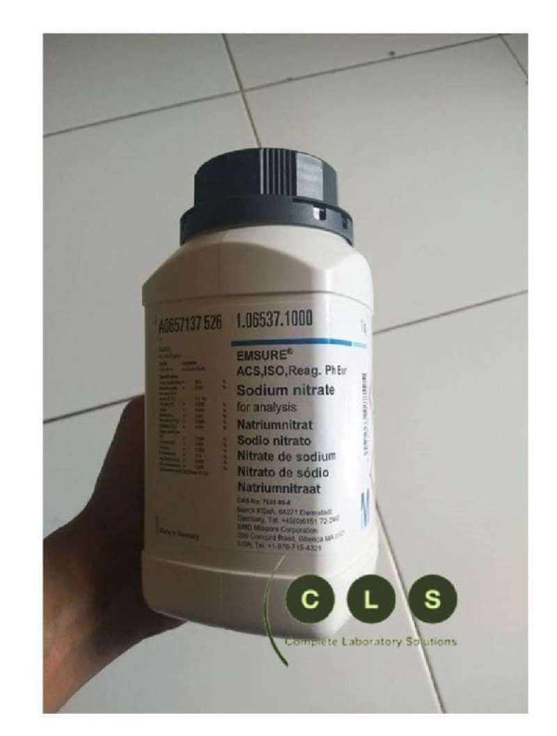 Promo Merck 106537 Sodium Nitrate For Analysis Cap. 1 Kg Diskon 17% Di ...