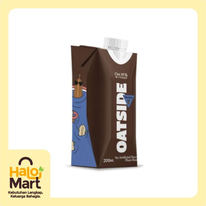 Jual Oatside Choco Oatmilk Tutup 200 Ml Di Seller Halo Mart - Kassi ...