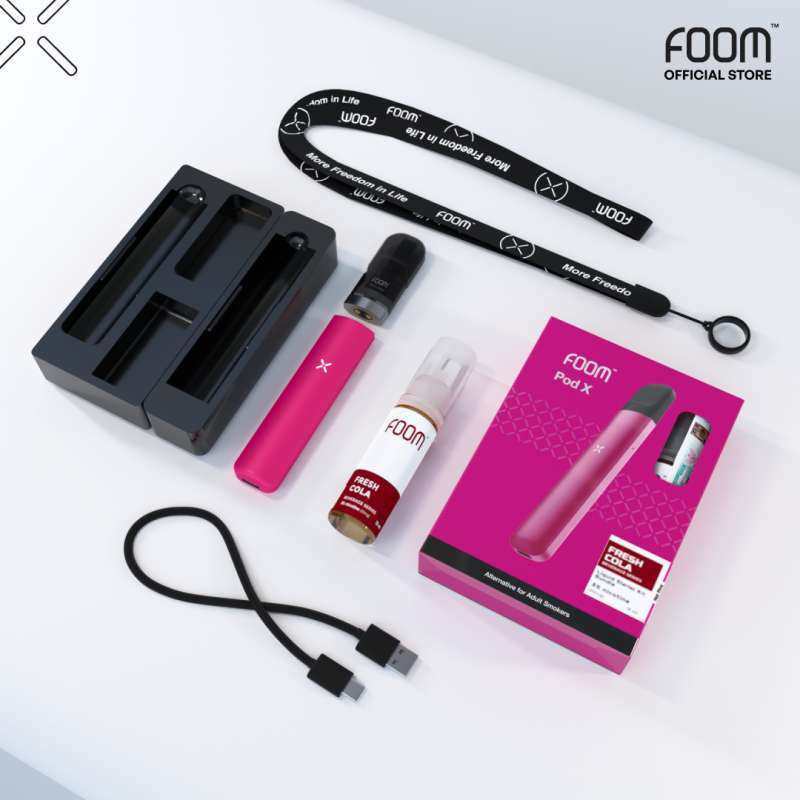 Jual FOOM POD X BUNDLING LIQUID (HOT PINK FRESH COLA 15ML) di Seller ...