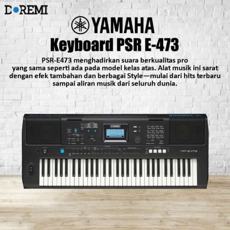 Jual Keyboard Yamaha Psr-e473 / Psr E473 / Psr E 473 Di Seller Gamelan Store - Tugu Selatan ...