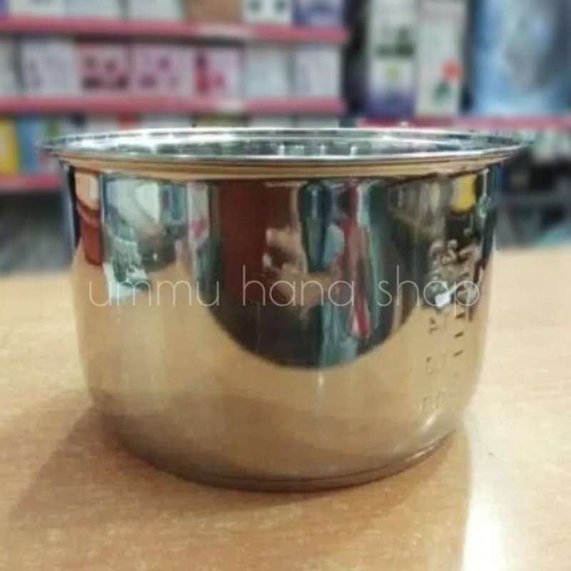 Jual baru INNER PAN panci stainless cocok untuk rice cooker Panasonic ...