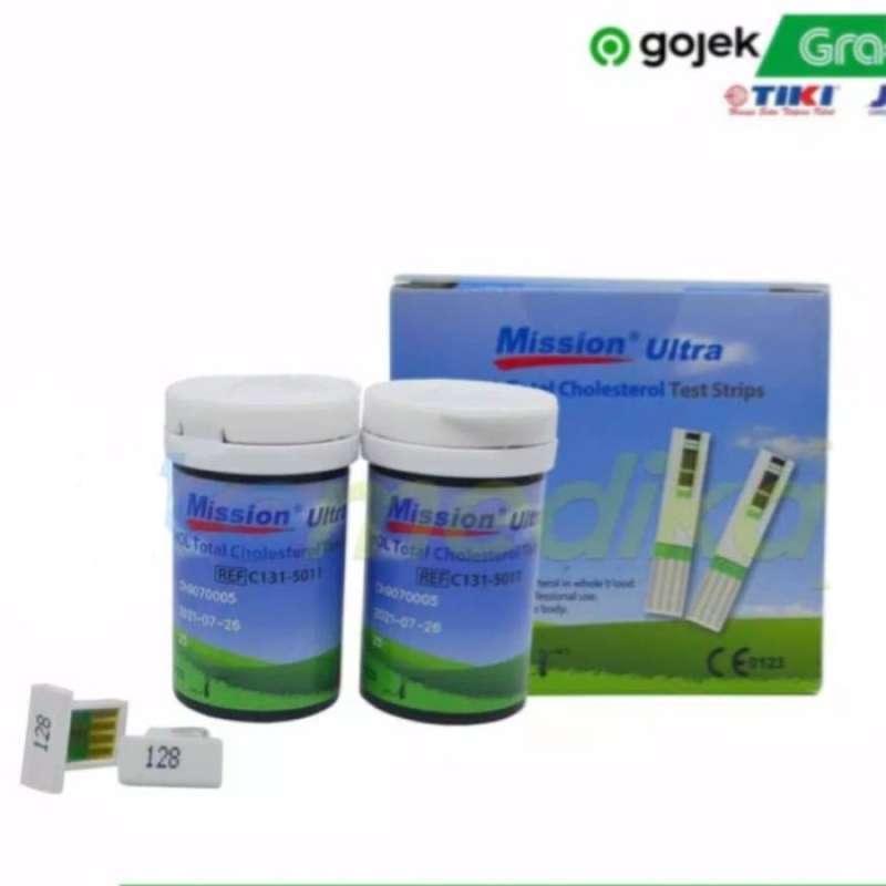 Promo Mission Ultra Kolesterol Strip Cholesterol 50 T Diskon 17% di ...