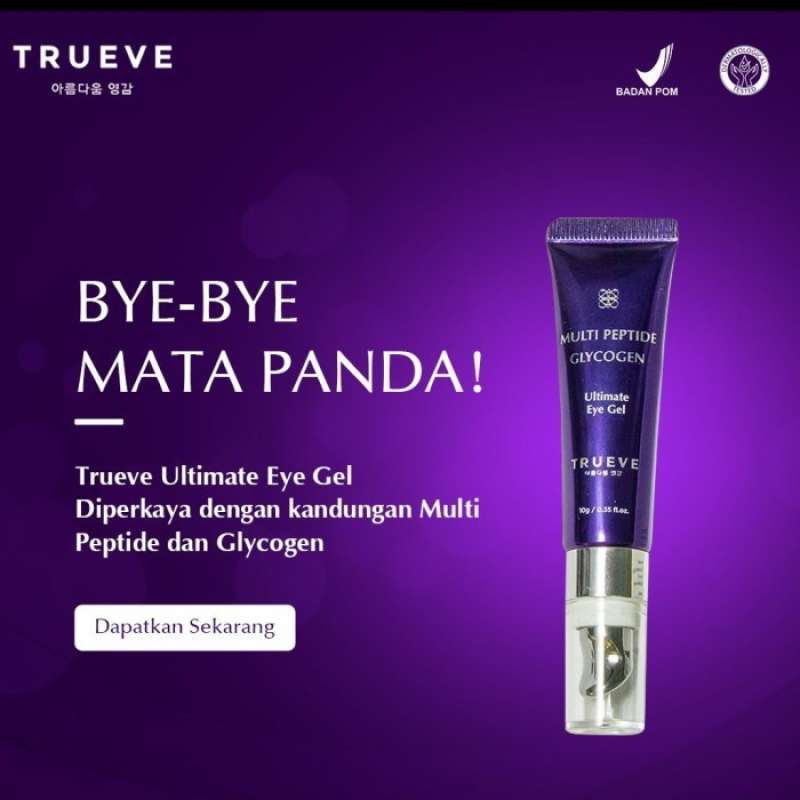 Promo Trueve Multi Peptide & Glycogen Ultimate Eye Gel 10Gr I Serum ...