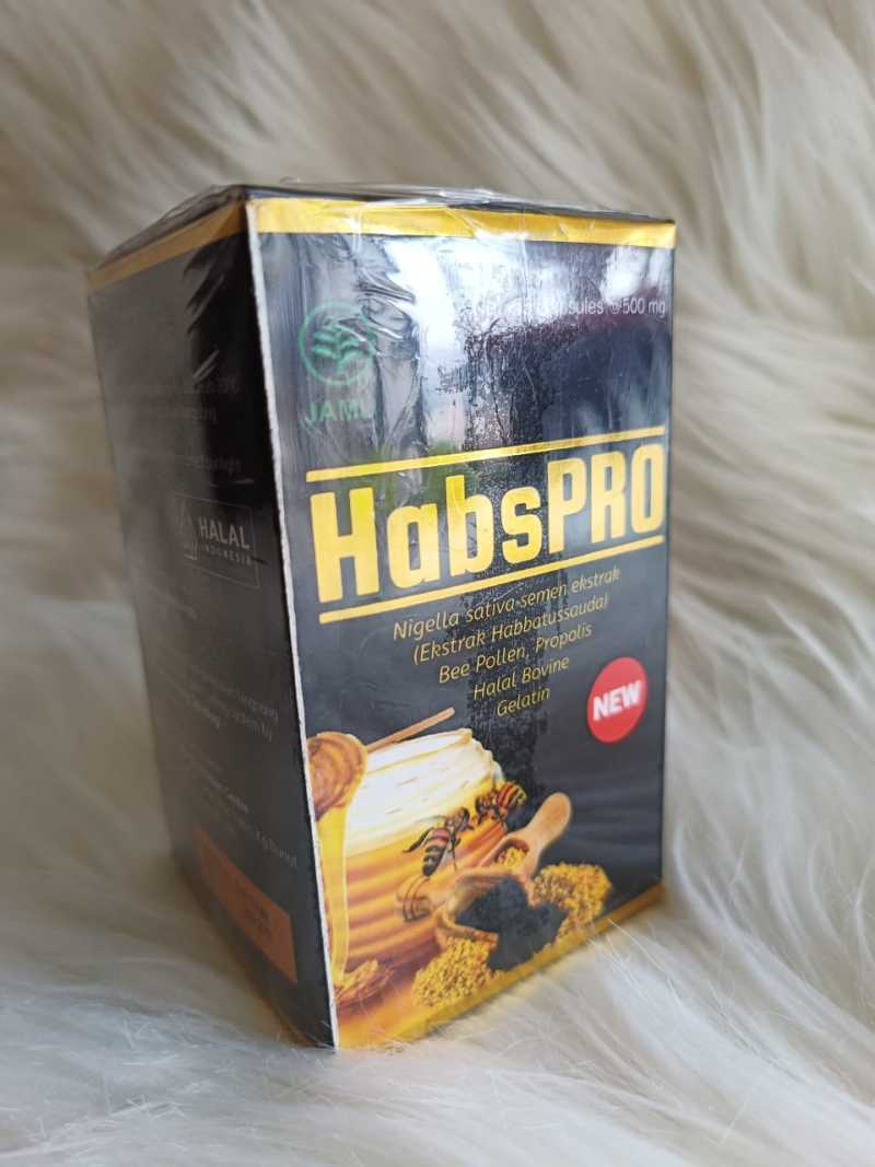 Promo Habspro Original Isi 55 Kapsul Obat Asma, Kanker, Alergi ...