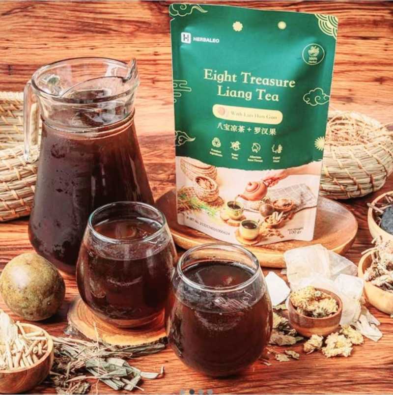 Jual Liang Tea with Luo Han Guo Eight Treasure (Minuman untuk Panas ...