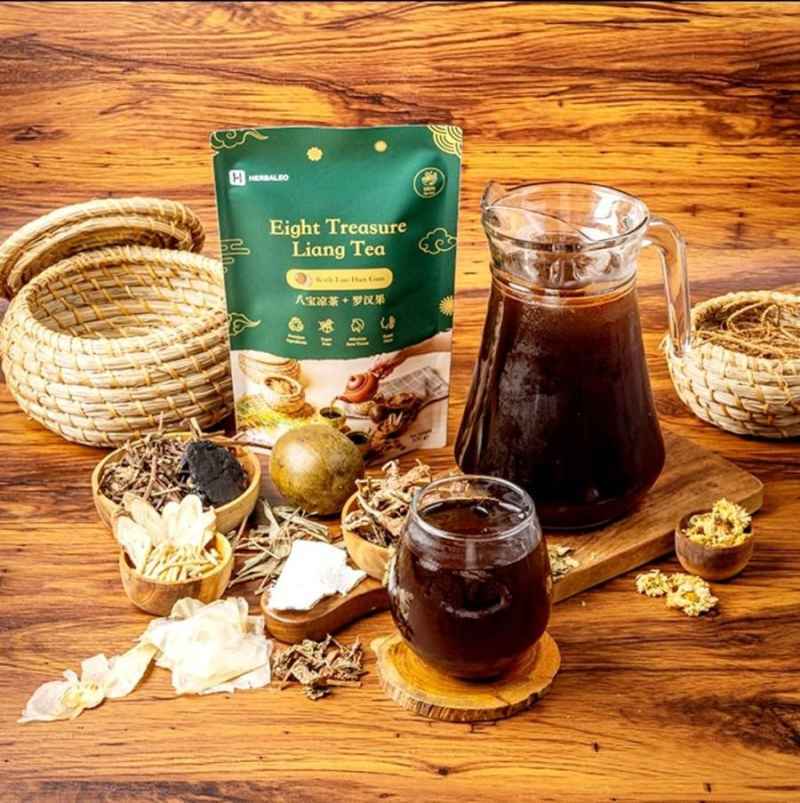 Jual Liang Tea with Luo Han Guo Eight Treasure (Minuman untuk Panas ...