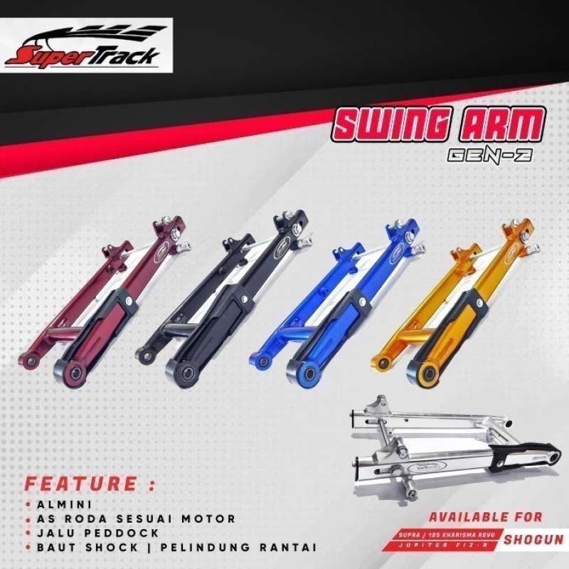 Promo Arm Supertrack Gen 2 Supra 125 Kharisma Revo Jupiter Fizr Shogun ...
