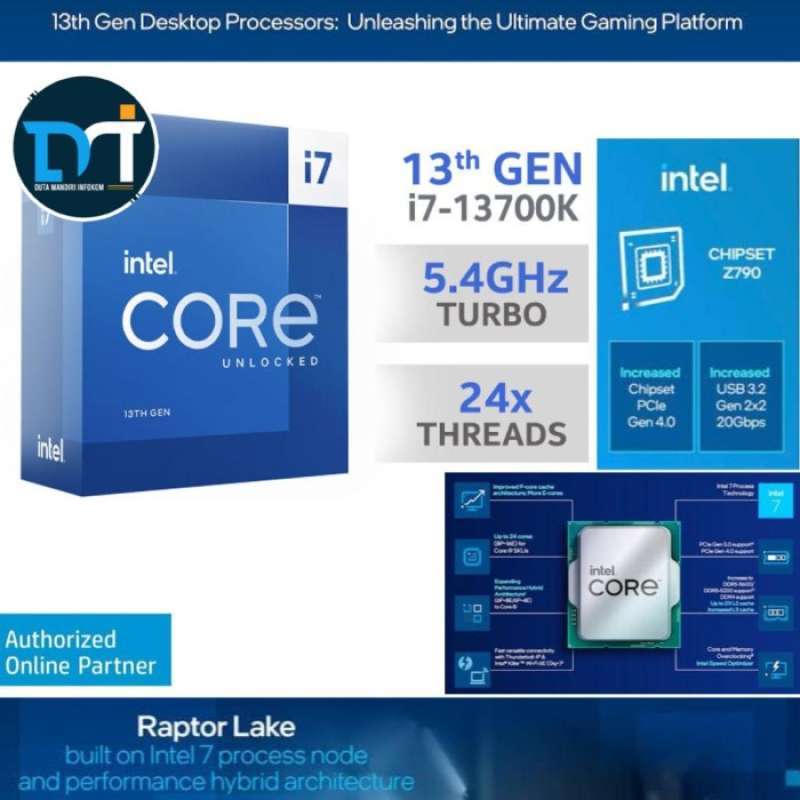 Promo Processor Intel Core I7 13700K Box Raptor Lake Socket Lga 1700 ...