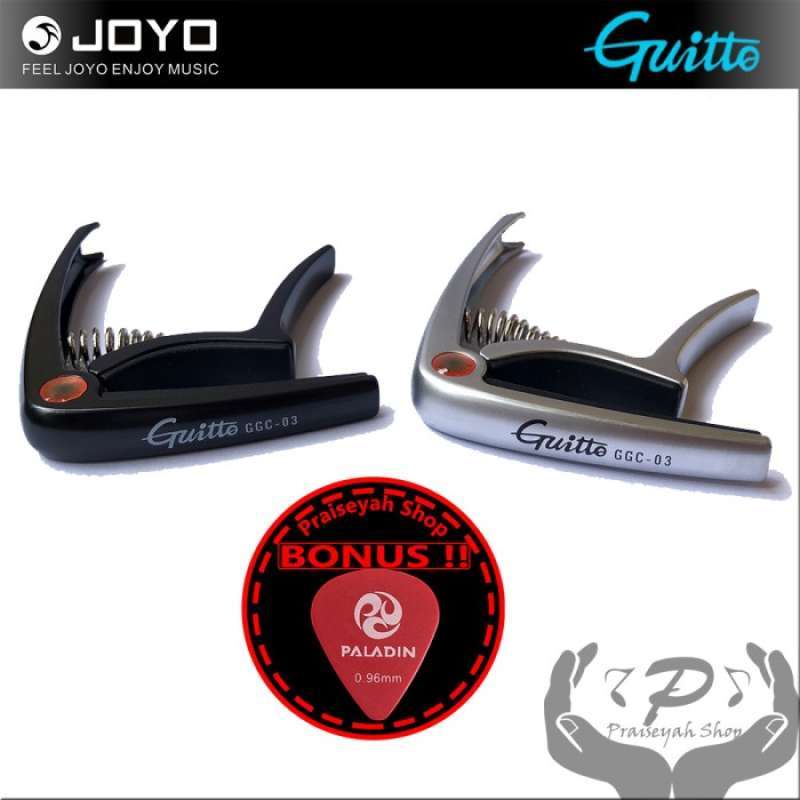 Promo Capo Gitar Besi Joyo Guitto Akustik Maupun Elektrik Diskon 23% di Seller Qeira Store ...