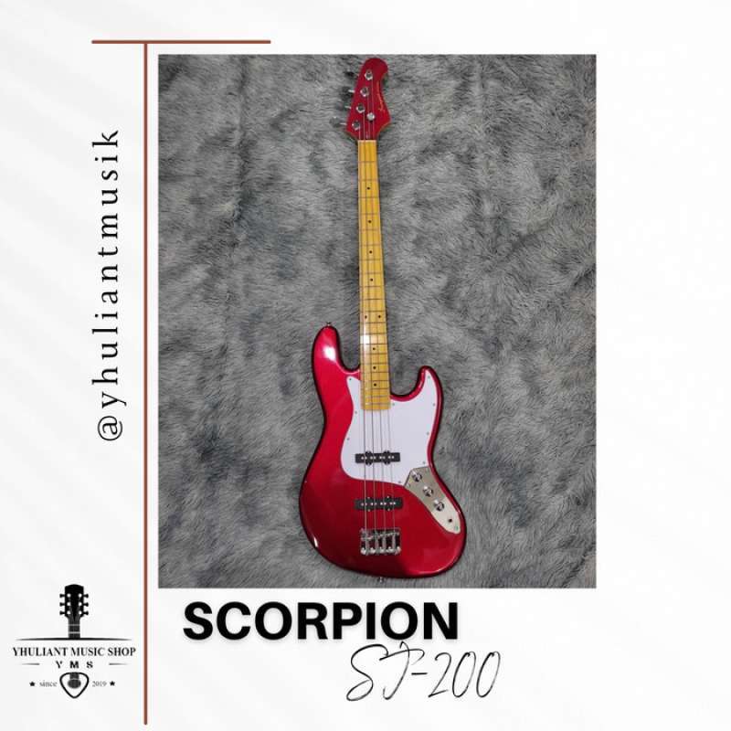Promo Scorpion Sj200 Jazz Bass 4 String Diskon 23% Di Seller Qeira ...