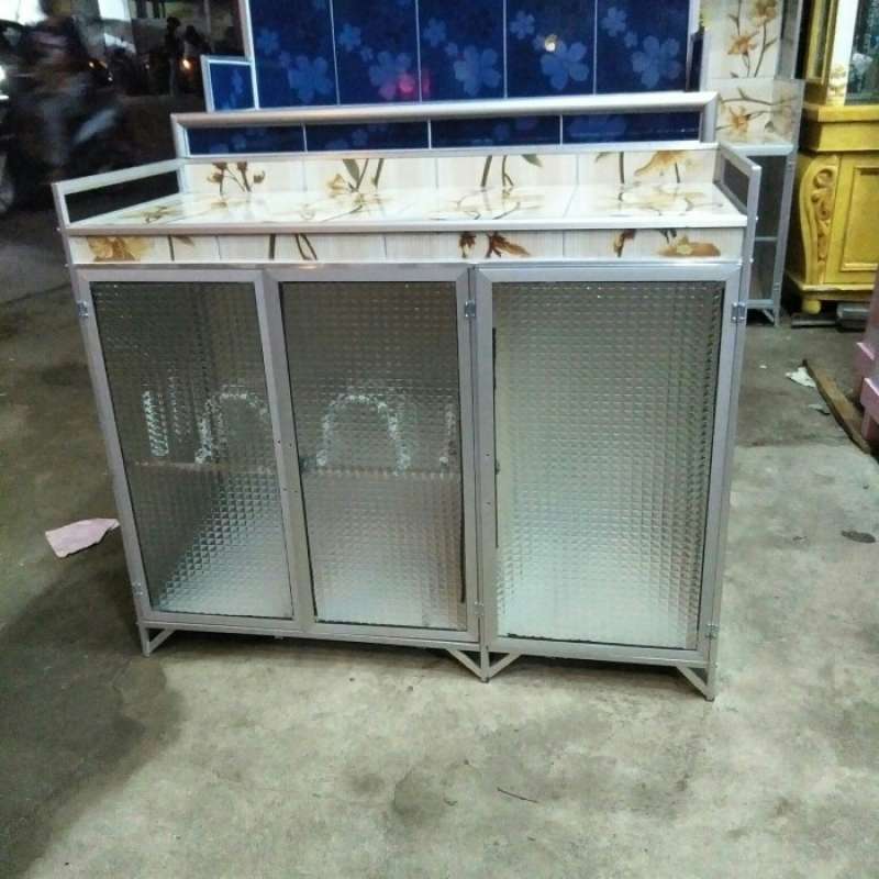 Promo Meja Rak Kompor Rata Pintu3 Diskon 23% di Seller Jirai Store ...