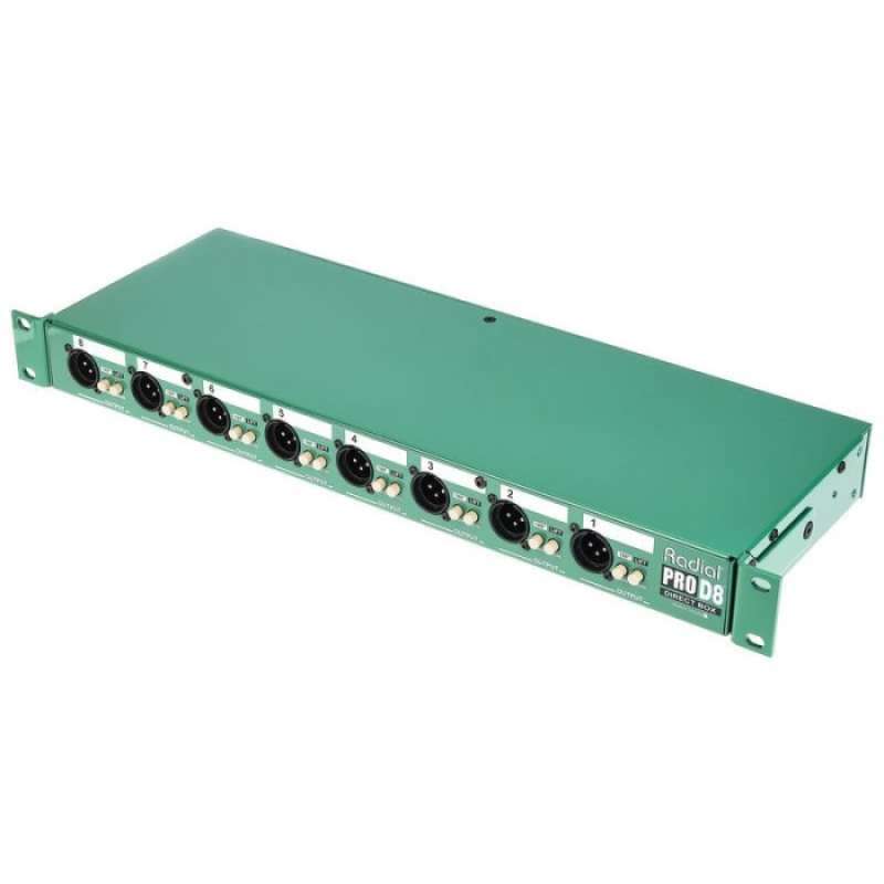 Promo Radial ProD8 8-channel Passive Instrument Rackmount Direct Box hh ...