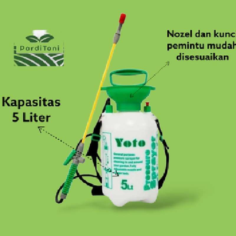 Jual Pressure Sprayer - Alat Semprot Tanaman Yoto 5l Di Seller Pardi ...