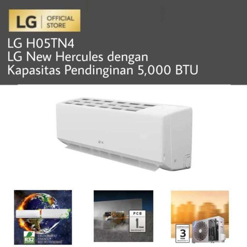 Jual Ac Lg Standard 1/2pk (0.5pk) H05tn4 / New Hercules (r32) Batam Di ...