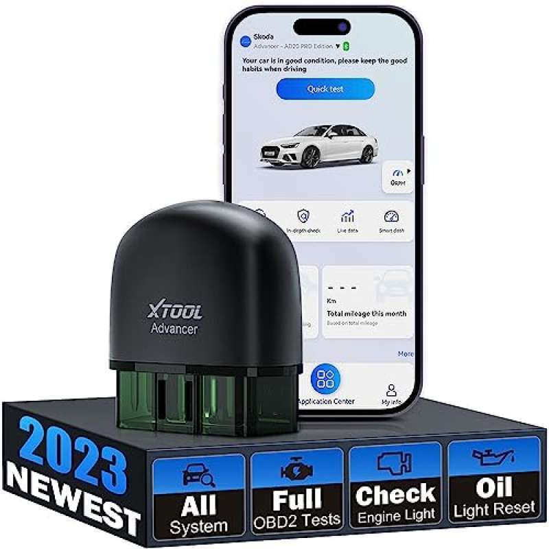 Jual XTOOL AD20 Pro Wireless OBD2 Scanner for iPhone & Android, 2023 Newest OBD2 Diagnostic ...