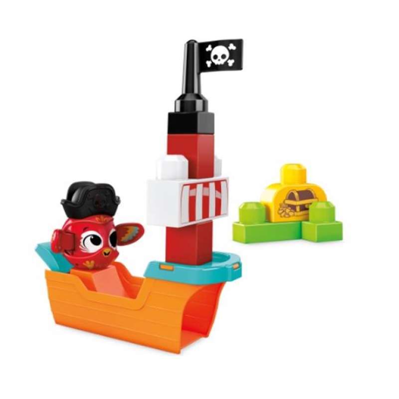 Jual Mega Bloks Megabloks Fisher Price Peek A Blocks Pirate Ship Grv34 ...