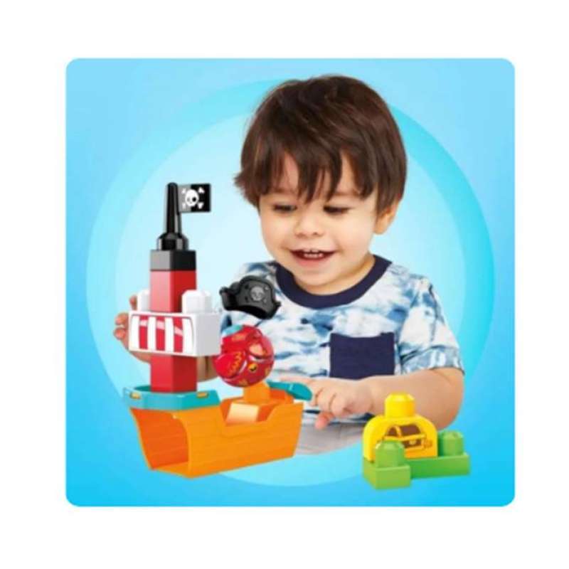 Jual Mega Bloks Megabloks Fisher Price Peek A Blocks Pirate Ship Grv34 Di Seller Micmax Official ...