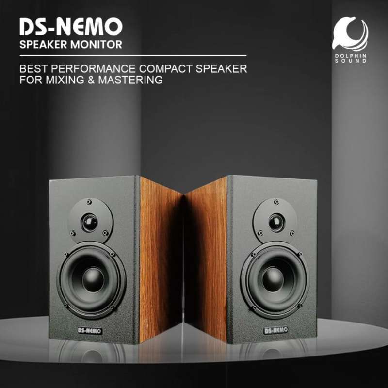 Jual Dolphin Sound Ds-nemo / Ds Nemo Speaker Monitor Active 4 Inch Di ...