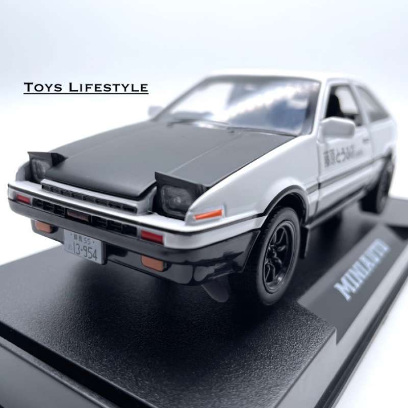 Promo Mobil MiniAuto Diecast - Toyota Trueno AE86 Initial D Skala 1:32 ...