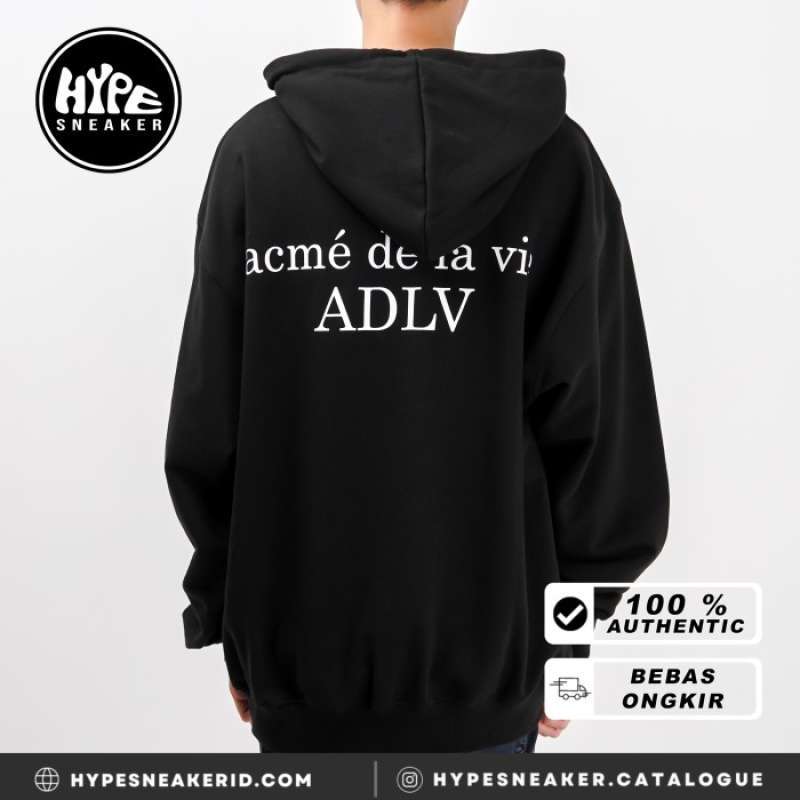 Jual Jaket ADLV GIRL RED DONUT BLACK HOODIE 100% ORIGINAL di Seller ...