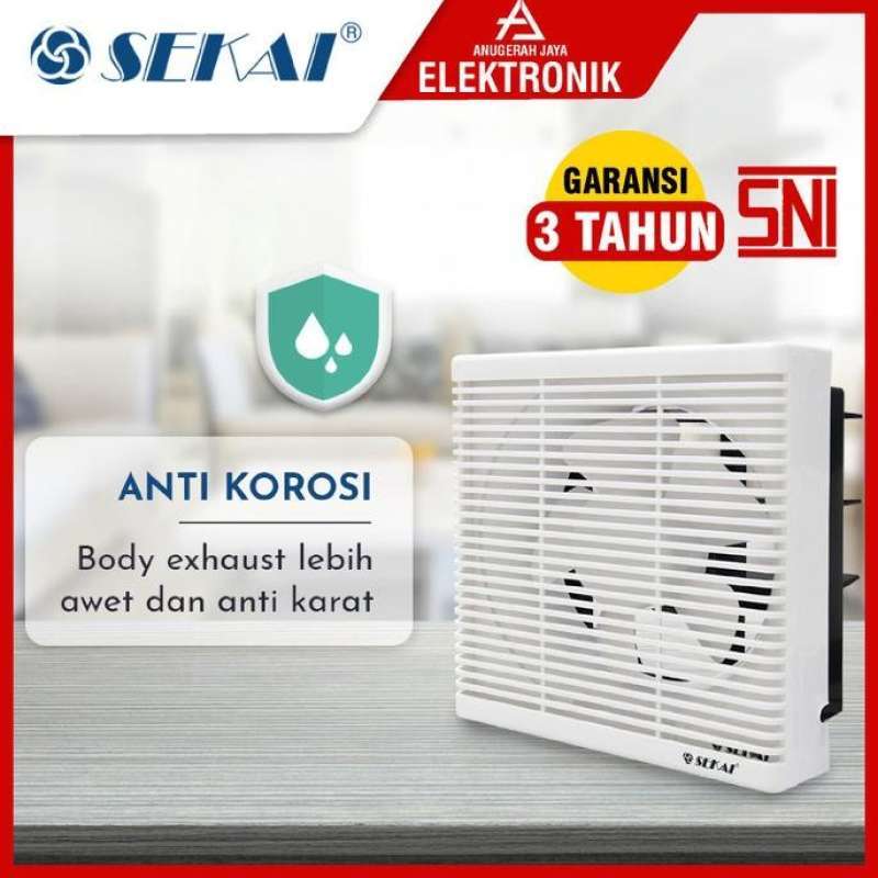 Promo Pendingin Ruangan Kipas Exhaust Fan Hexos Heksos Dinding Blower ...