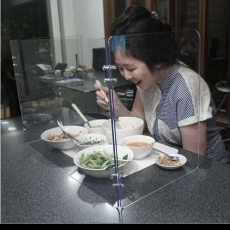 Jual partisi sekat pembatas meja akrilik di Seller plexy art - Sunter ...