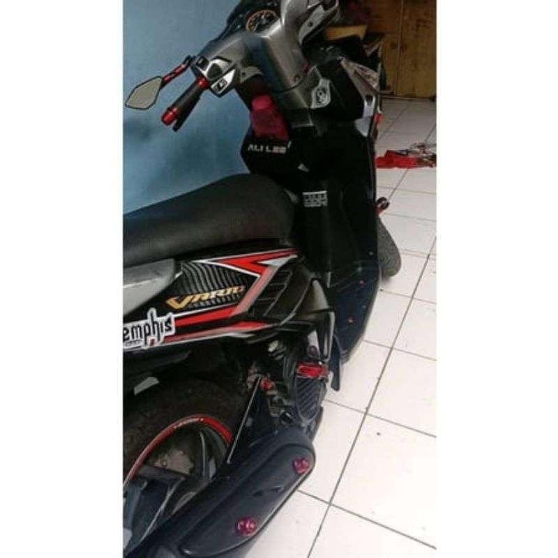 Jual FOOT STEP FOOTSTEP BELAKANG CNC WARNA HONDA MATIC SCOOPY FI BEAT ...